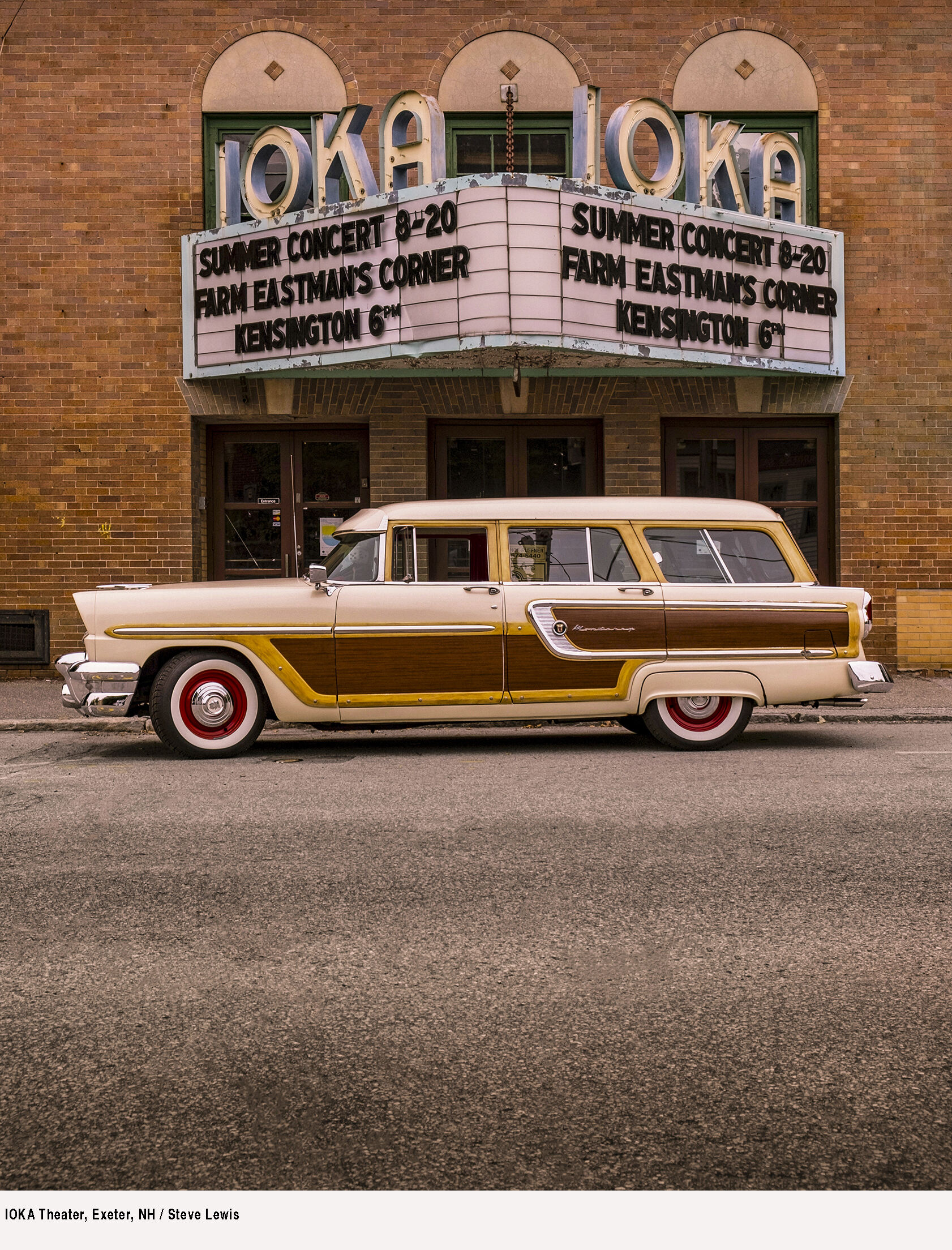 Steve Lewis Captures the IOKA Theater in a Changing Landscape: Exeter, NH